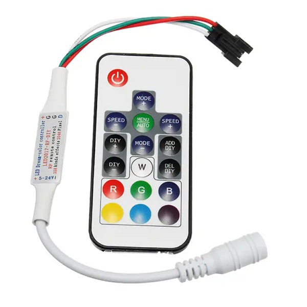 17 Key LED Mini Dream Color Controller – DeLight LED